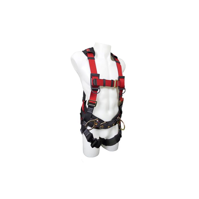 Dentec Contractor Harness W/ 3 D-rings - S