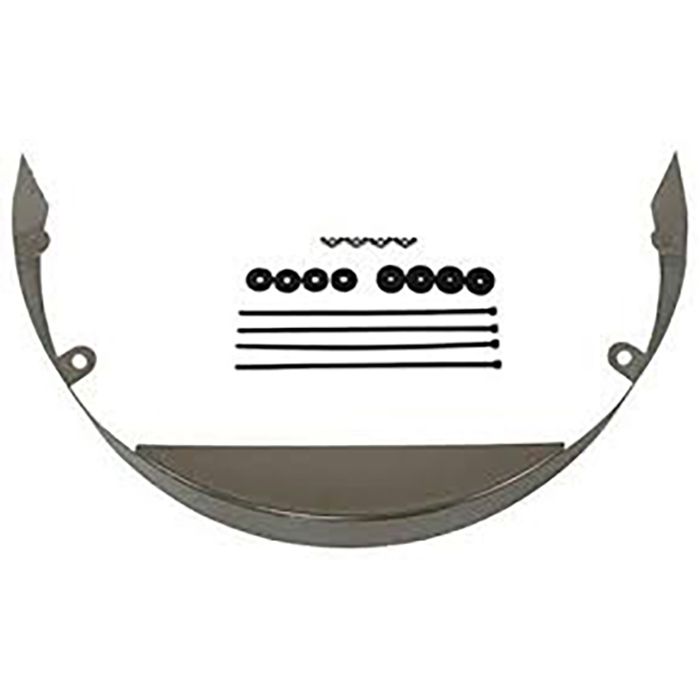 Universal Chrome Fan Shroud - 3" x 20"