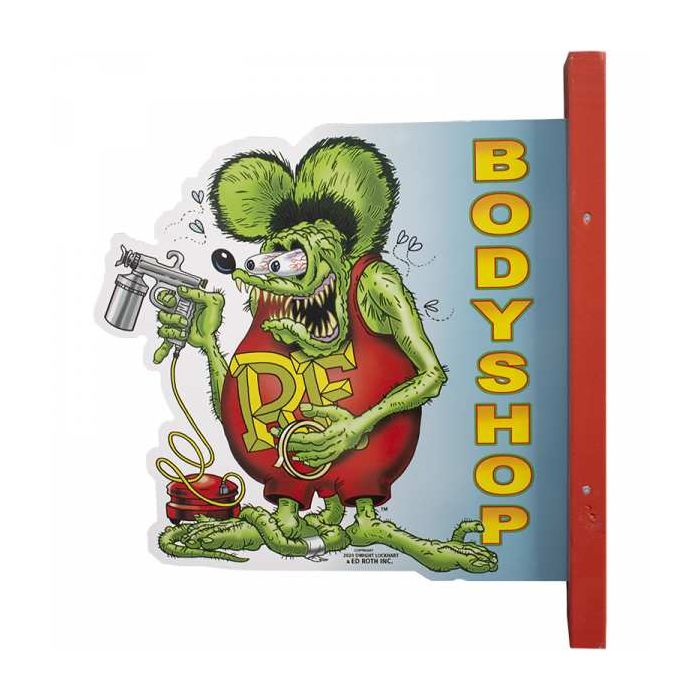 Spray Gun Body Shop Sign