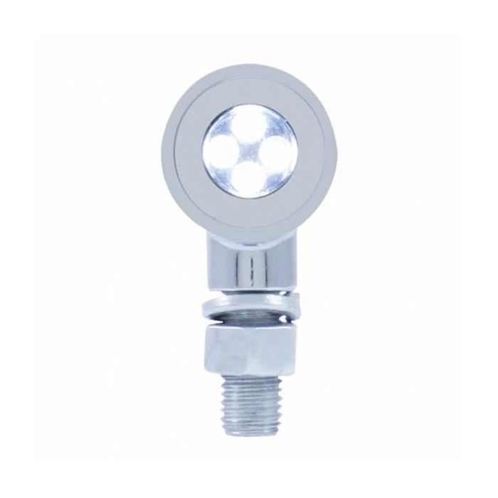 4 LED Mini Bullet Marker Light - White