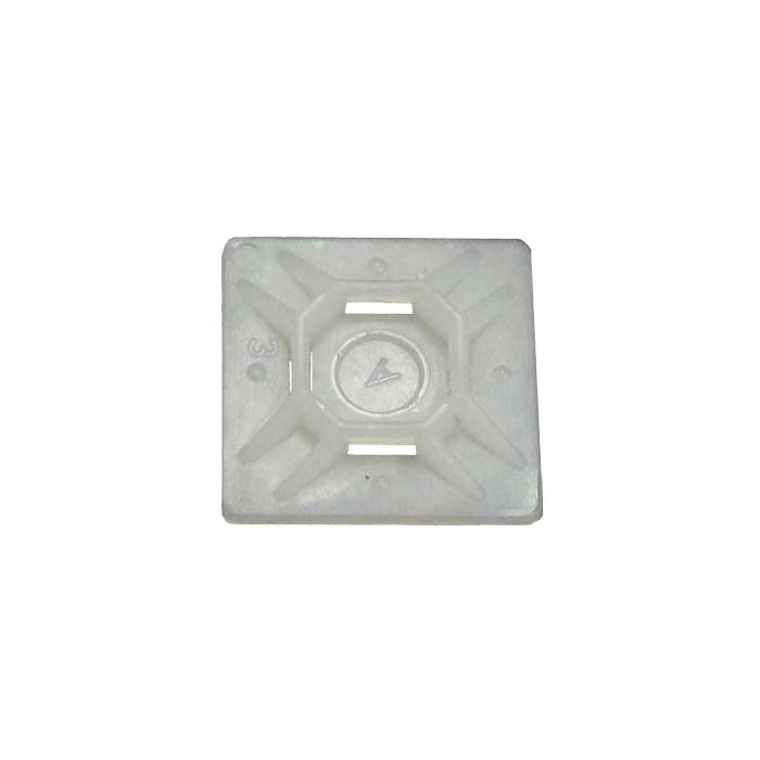 Pico Rubber Adhesive #6 Mounting Pads for Cable Ties - 25 Pack