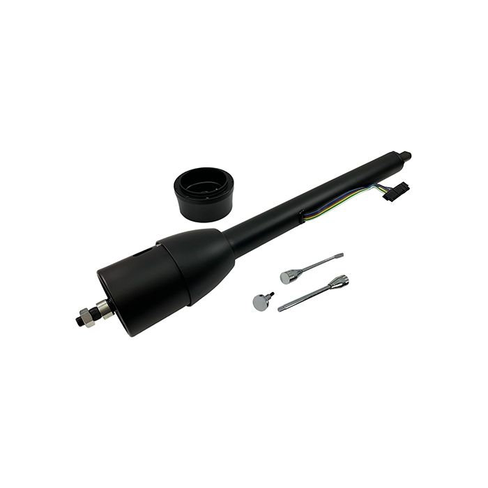 Performance World 32" Black Coated Stainless Steel Universal Steering ...