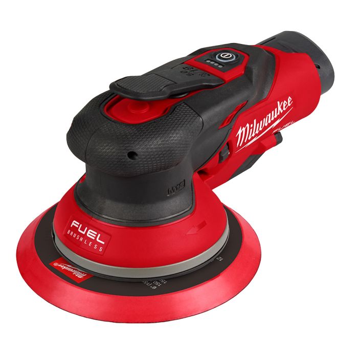 Milwaukee M12 FUEL 6" Random Aggressive Orbit 3/16" Sander