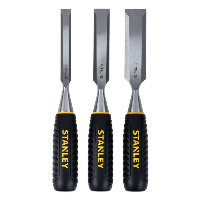 Stanley 3 pc Wood Chisel Set