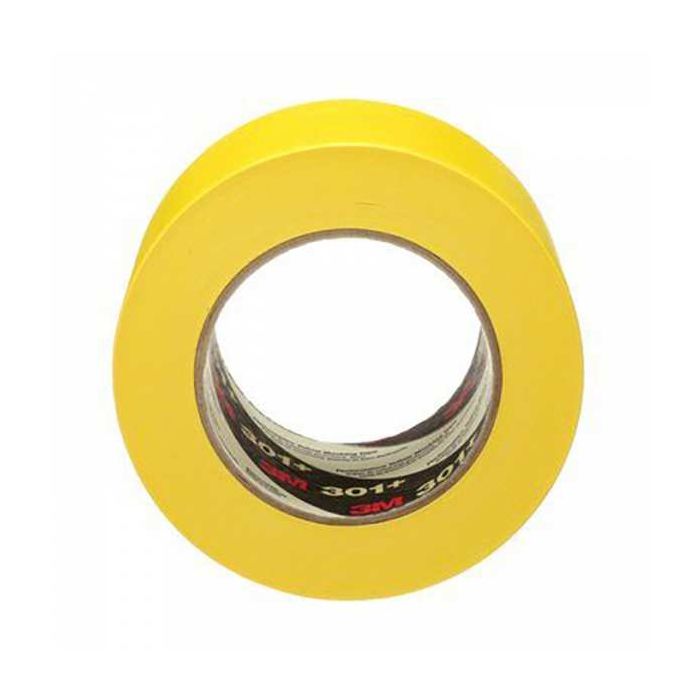 3M 301+ Performance Yellow Masking Tape - 48 mm x 55 m