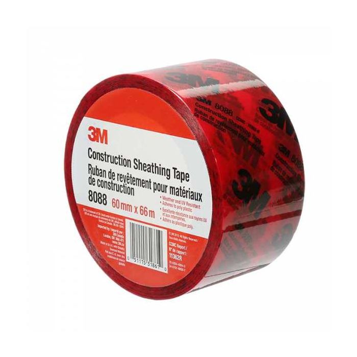 3M 8088 Construction Sheathing Tape - 60 mm x 66 m