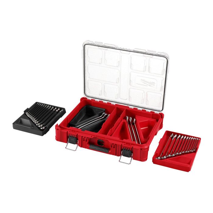 Milwaukee 30pc Metric & SAE Combination Wrench Set with PACKOUT Organizer