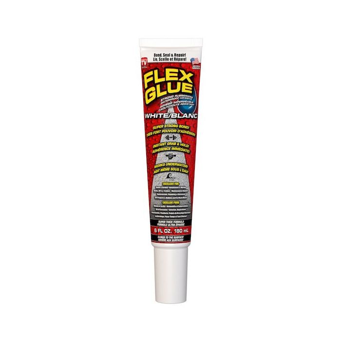 Flex Glue 180 ml White Rubber Construction Adhesive