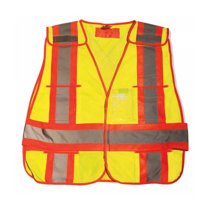 Big K Clothing Lime Green Reflective Vest