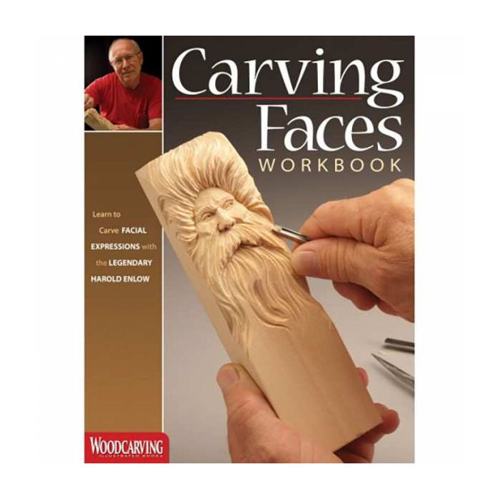 Carving Faces Workbook by Harold Enlow