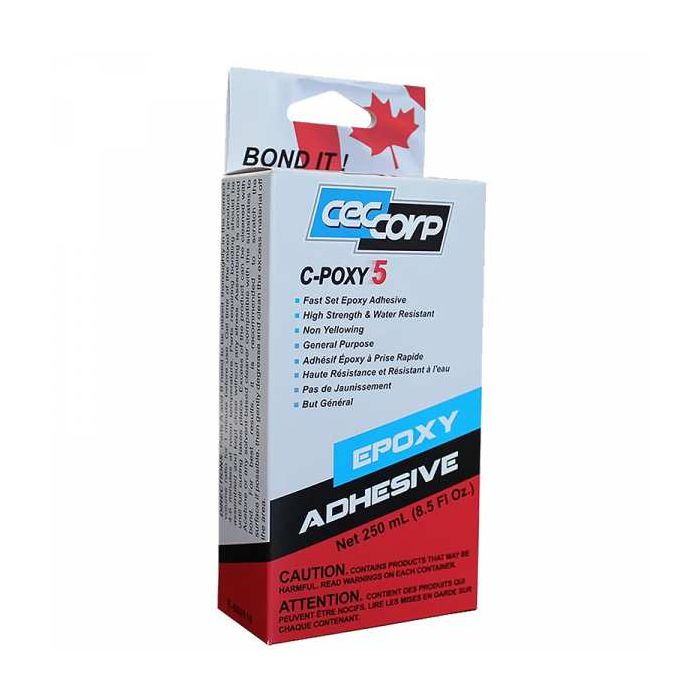 CEC Corp C-POXY 5 Structural Epoxy Adhesive (250ml)