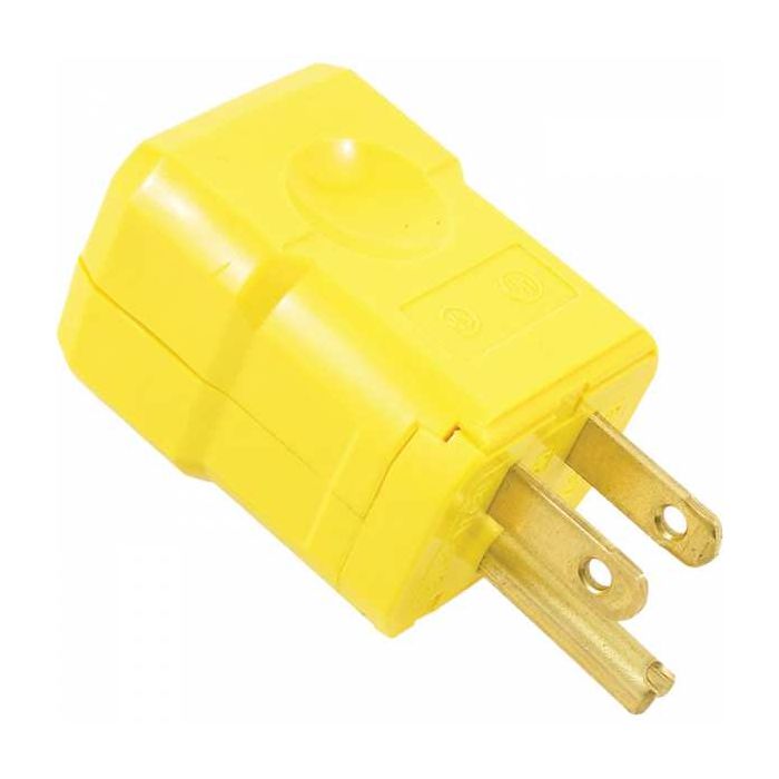 Century Wire and Cable Male Plug (Yellow)