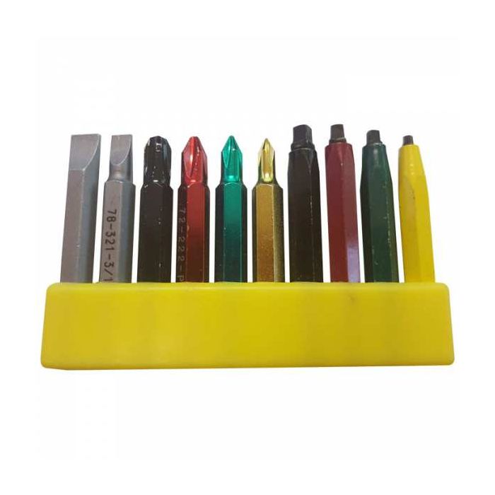 Derkach Robertson/Phillips/Slot Assorted Driver Bits (10pk)