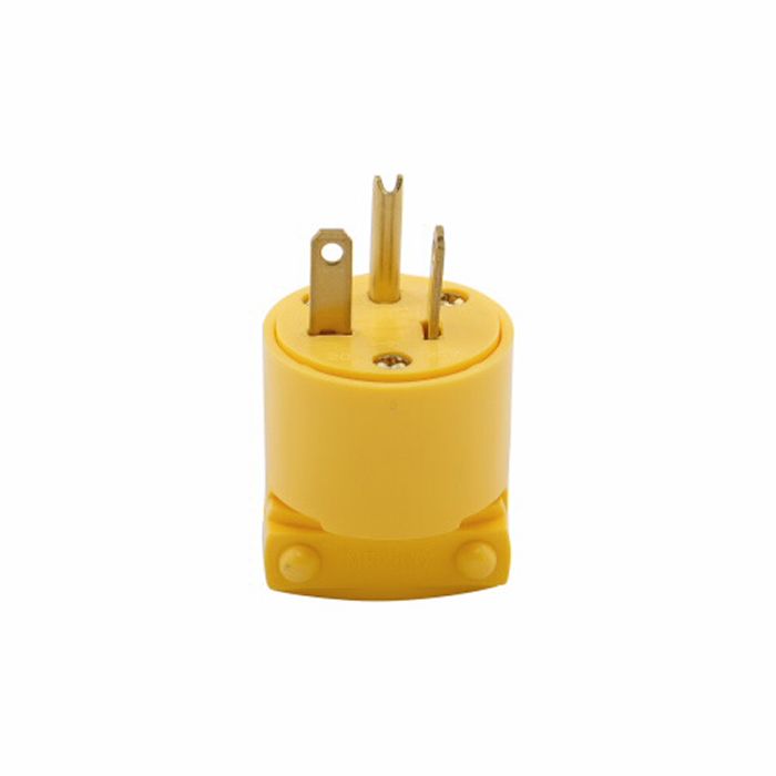 Eaton 125V Vinyl Power Plug - 20 Amps