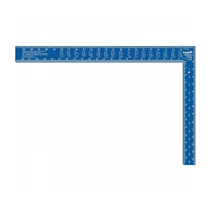Empire 16 in. x 24 in. True Blue Laser Etched Framing Square