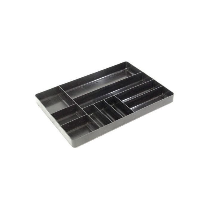Ernst 10 Compartment Organizer Tray - Black