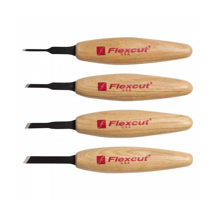 Flexcut 4pc Micro Skew Set