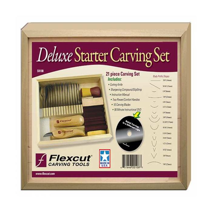 Flexcut 21pc Carving Tool Set