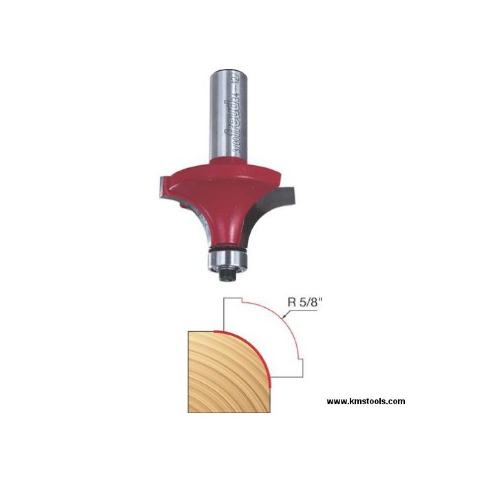 Freud 1 5/8" Quadra Cut Roundover Router Bit