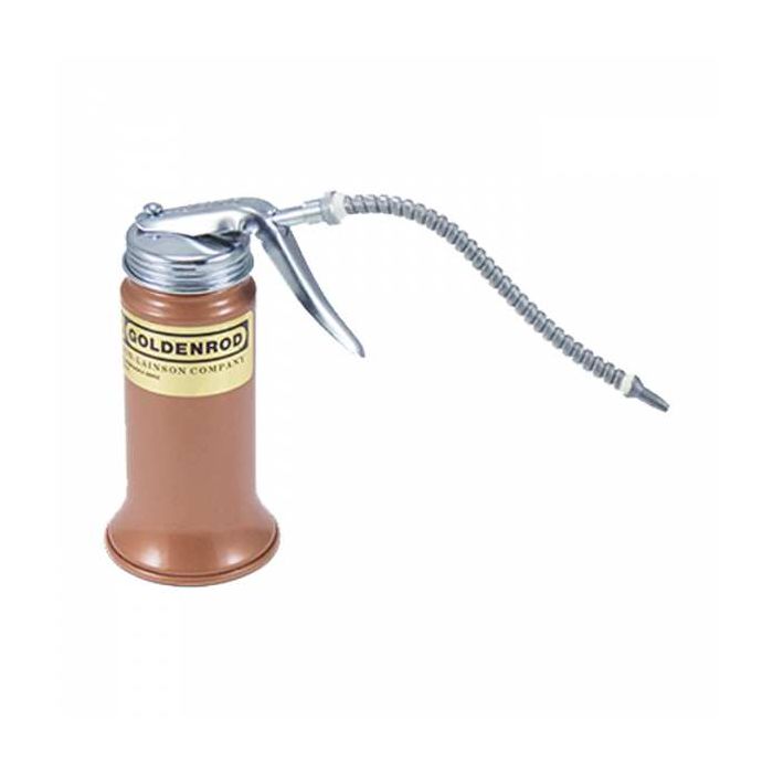 Goldenrod Pump Type Oiler 6oz Flexible Spout