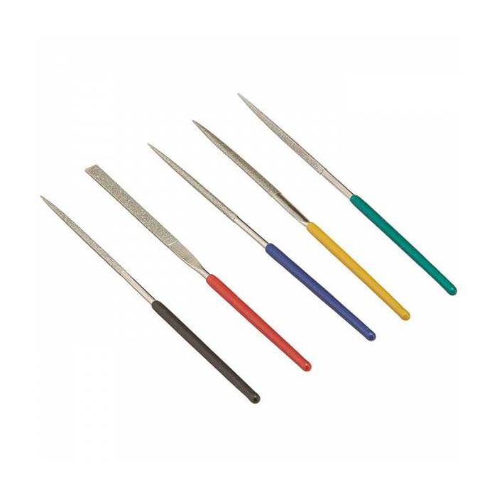 Hawk 5pc Diamond Needle File Set