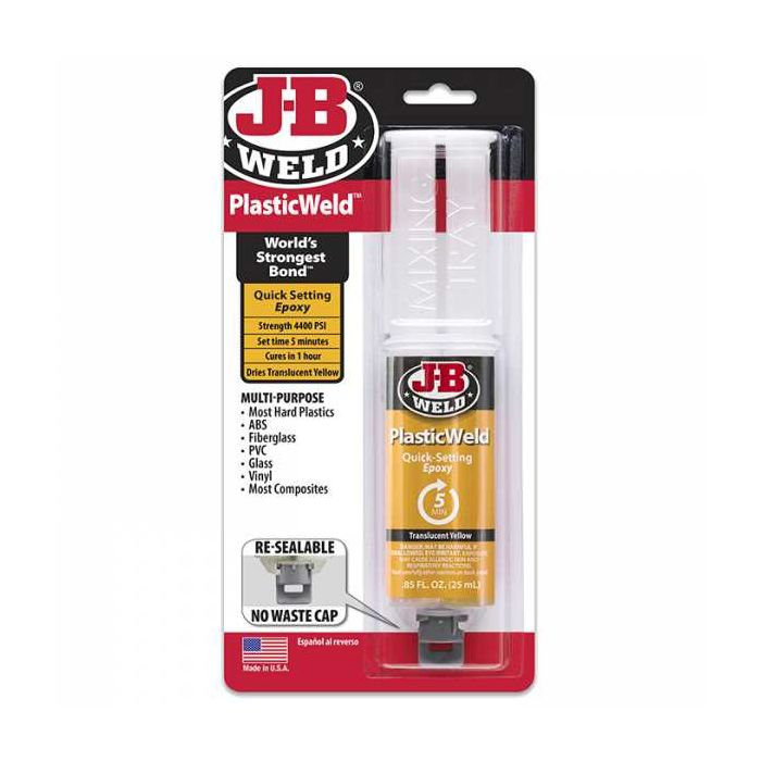 J-B Weld PlasticWeld Epoxy - 25 ml