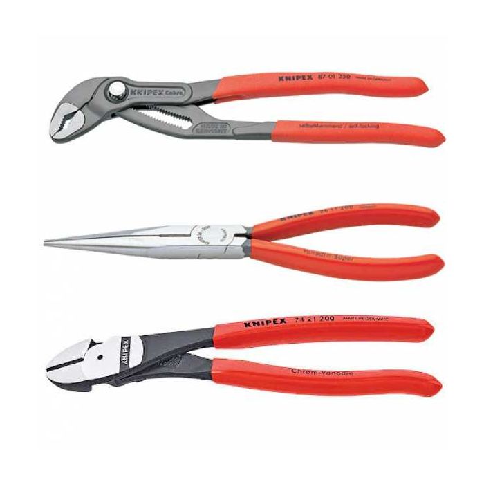 Knipex 3pc Universal Pliers Set