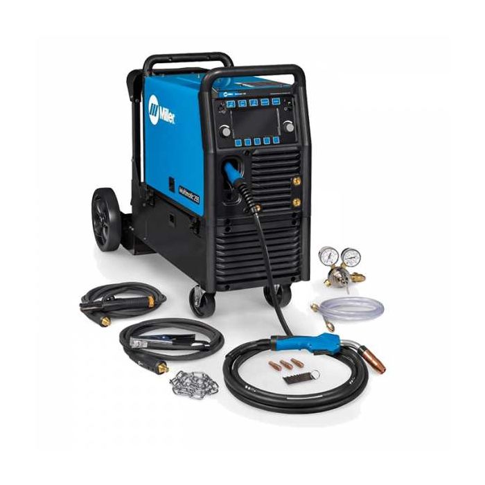 Miller Multimatic 255 Multiprocess Welder w/ EZ-Latch Running Gear