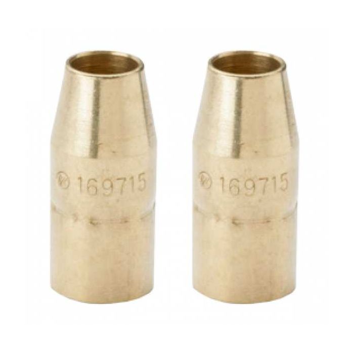 Miller 1/2" MIG Gun Nozzles - 2 Pack