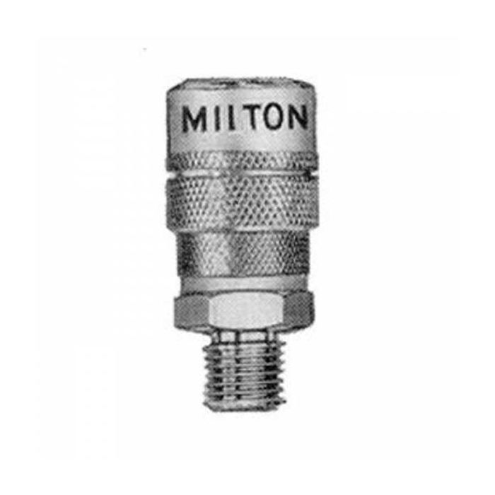 Milton M-Style Male Coupler, 3/8"