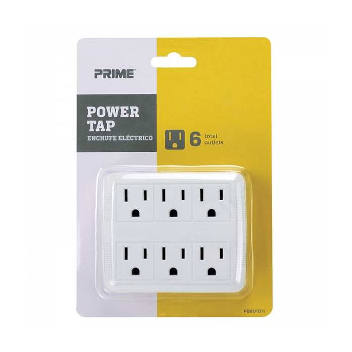 Prime 6 Outlet Power Adapter