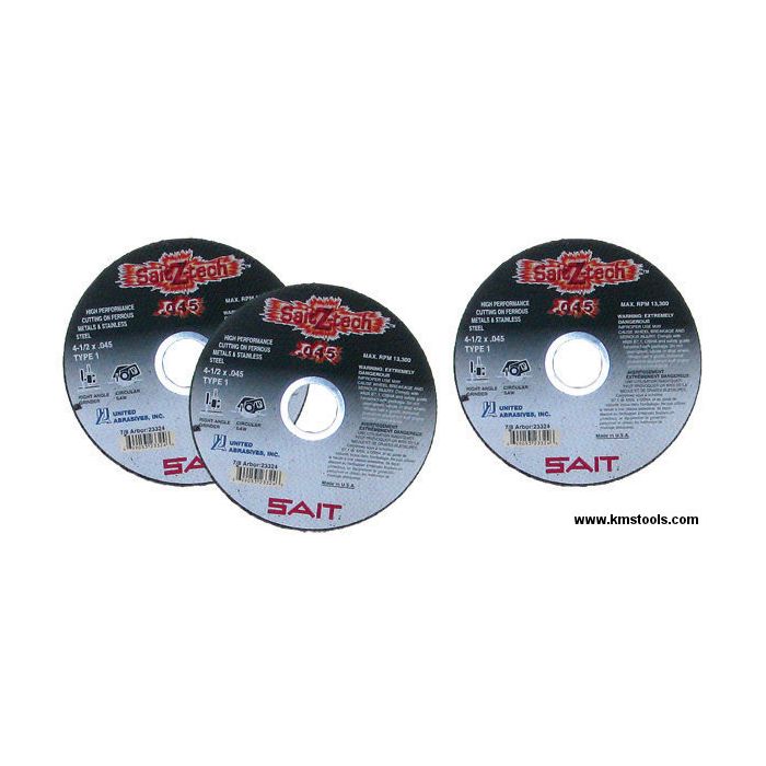 Sait Z-Tech 4-1/2" Cut-Off Wheel