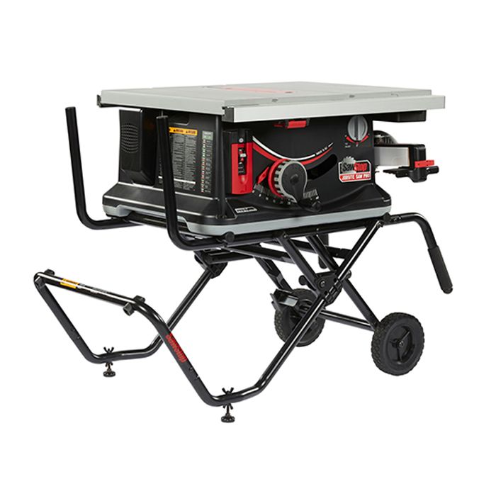 Jobsite PRO 10" Table Saw with Cart