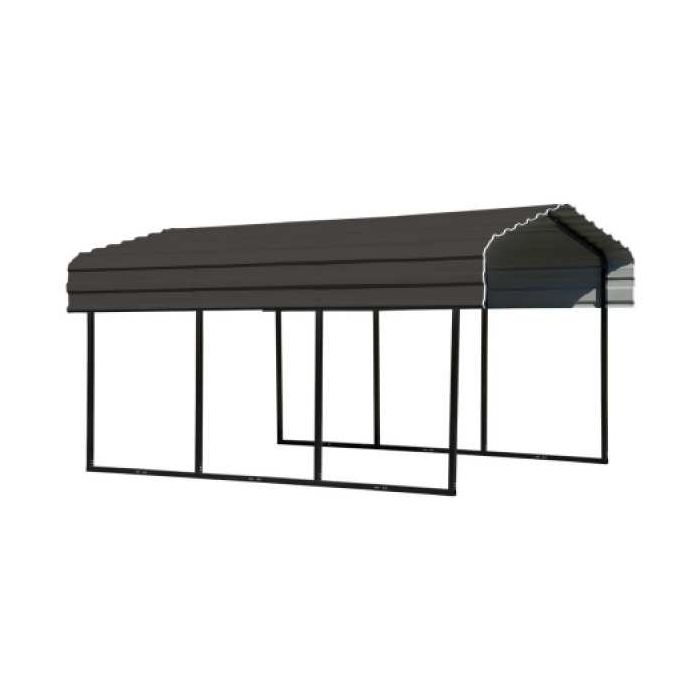 ShelterLogic 10'W x 15'L x 7'H Steel Carport
