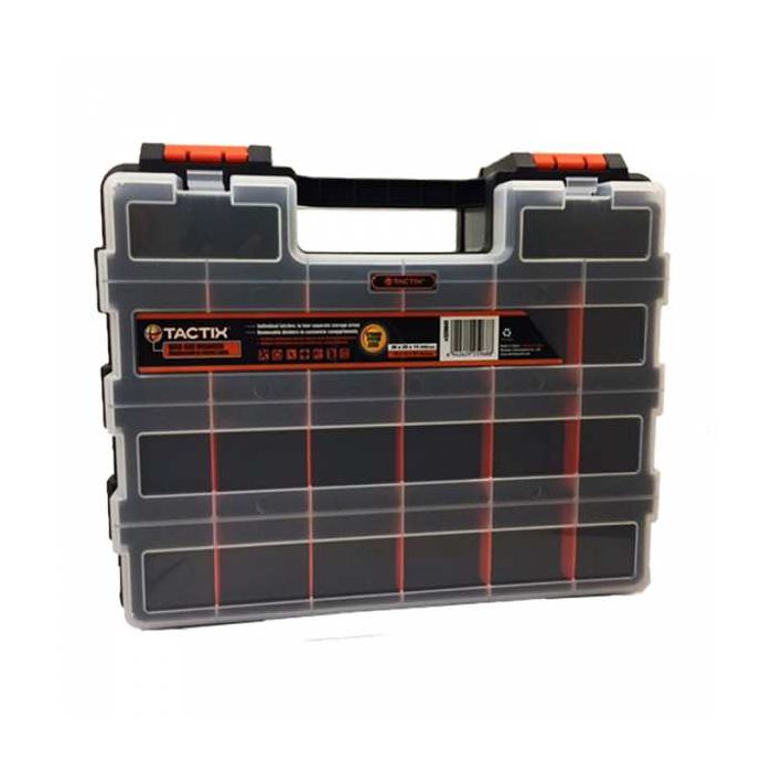 Tactix 15" Quad-Side Plastic Organizer