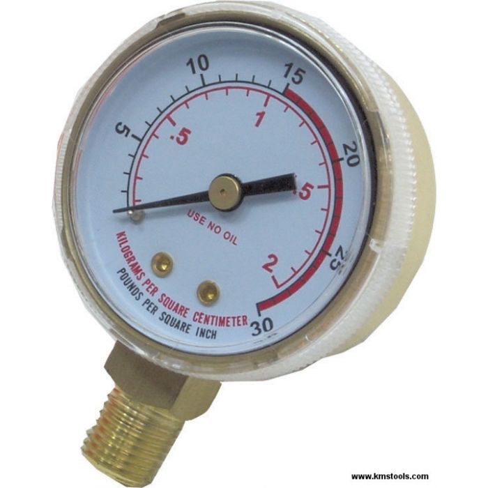 30 PSI Welding Gauge