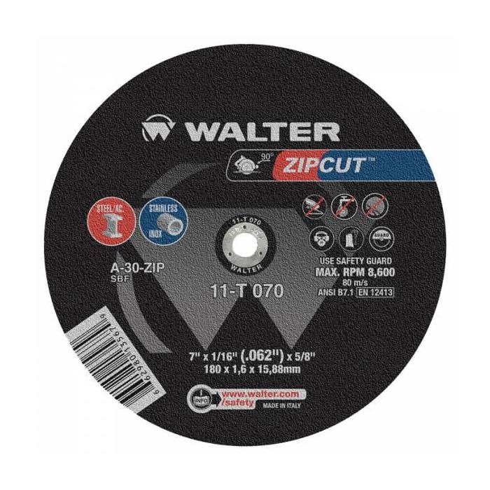Walter ZIPCUT 7" Cut-Off Wheel
