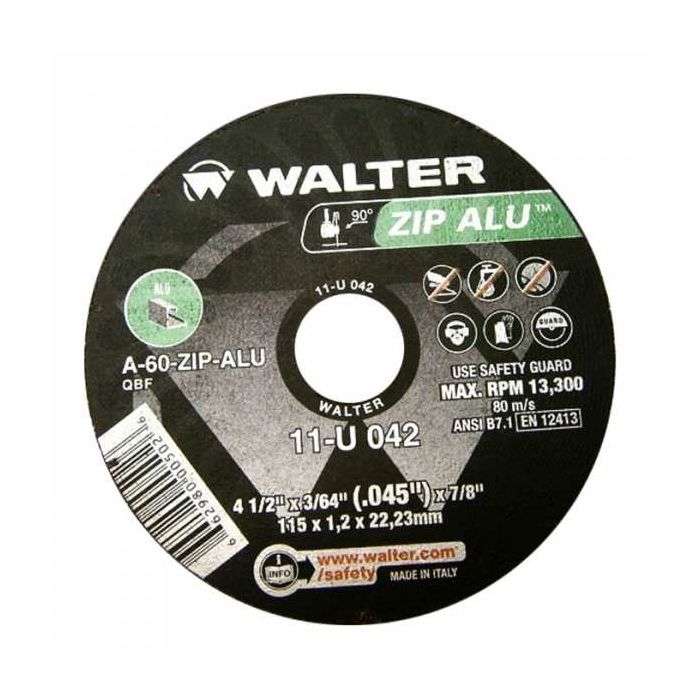 Walter ZIP ALU 4-1/2" Cut-Off Wheel