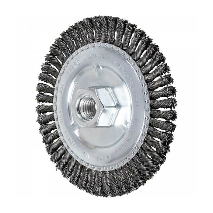 Pferd 4-7/8" Wire Knot Wheel - Stringer Bead