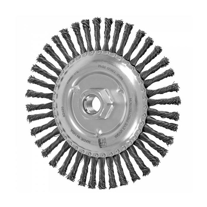 Pferd 6" Wire Knot Wheel - Stringer Bead