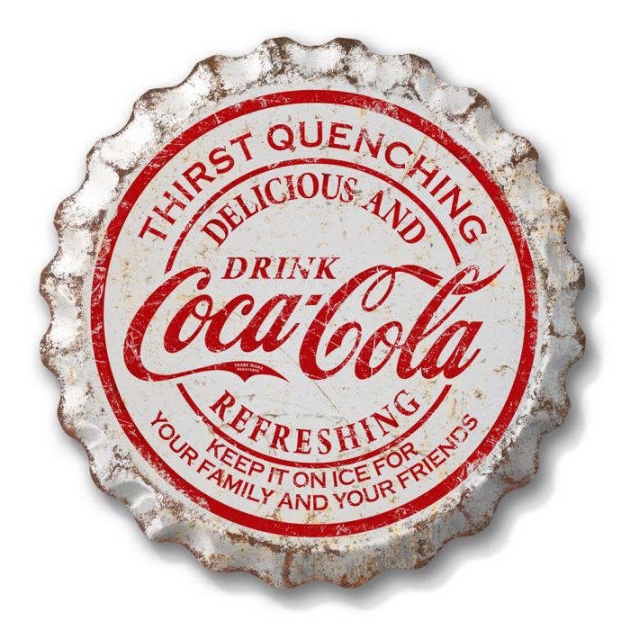 Coke Classic Bottle Cap-18"Dia.