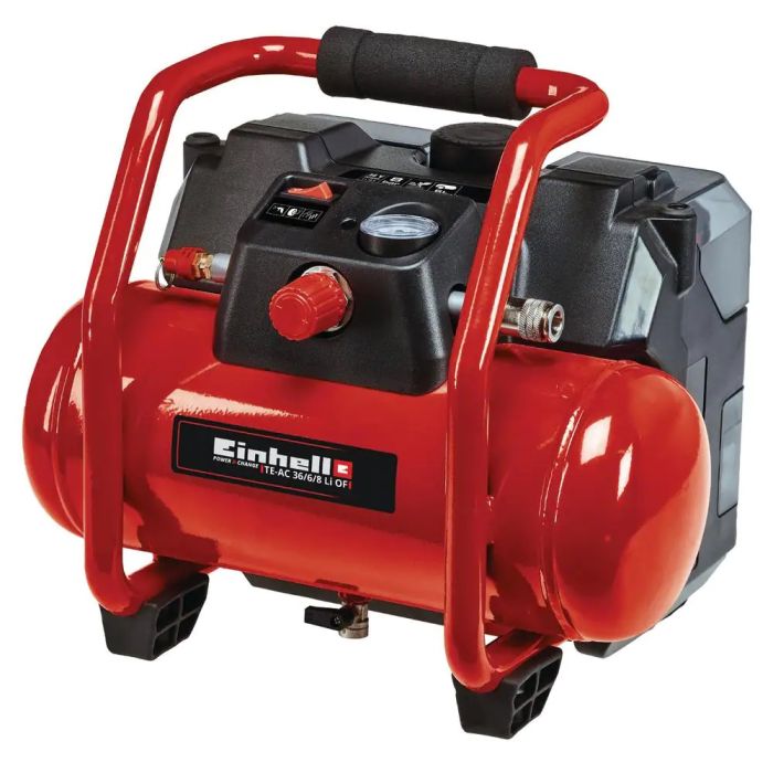 Einhell TE-AC 36/6/8 Li OF 36V 1.6 Gallon Cordless Compact Air ...