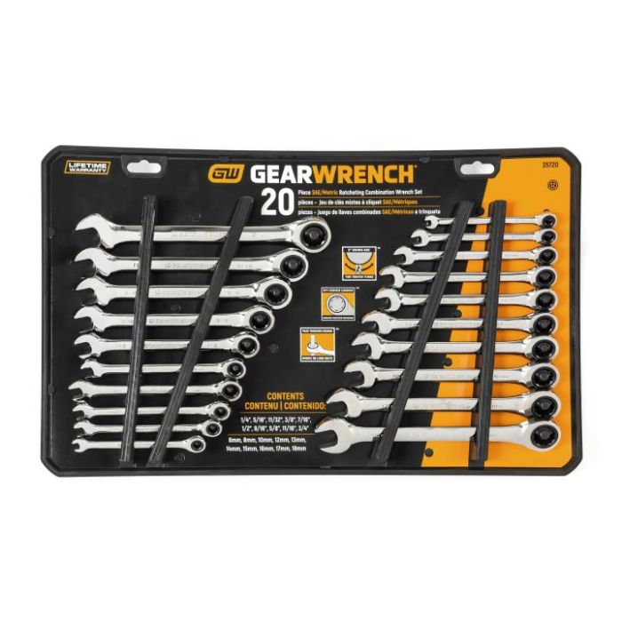 Gearwrench wrenches store
