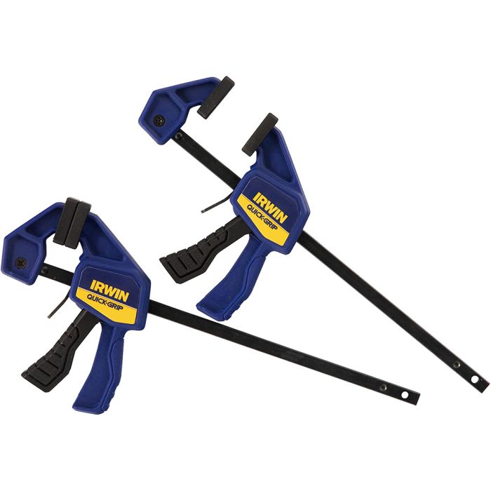 Irwin 4-1/4" QUICK-GRIP One-Handed Micro Clamps - 2pk