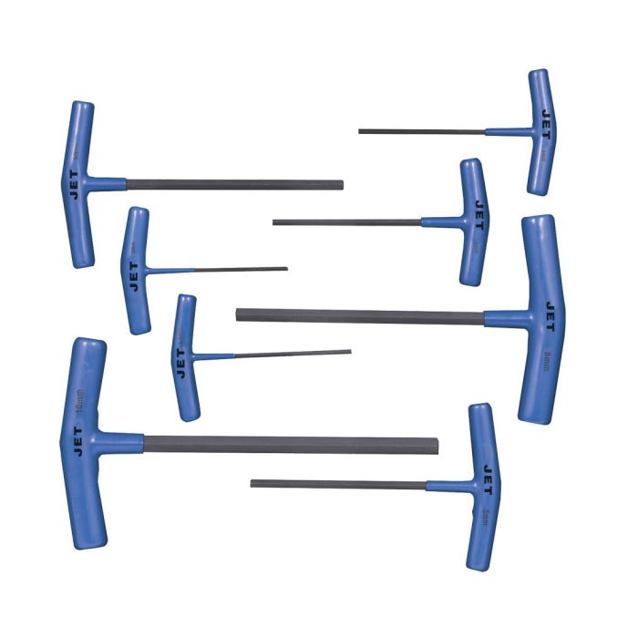 Jet Hex Key Set 8pc T-Handle