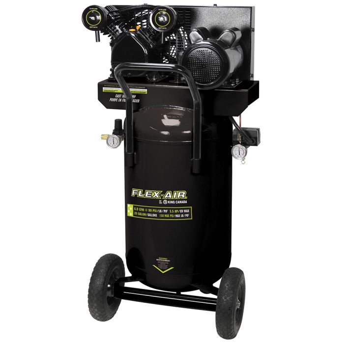 Flex Air 24 gal Electric Air Compressor - 5.5 HP