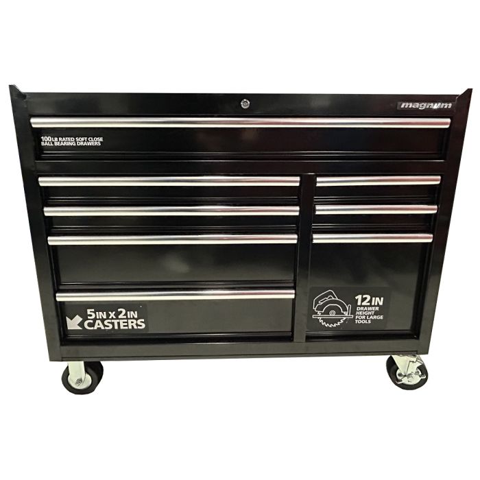 Magnum 46" Top Chest and Cabinet 8-Drawer Top Chest