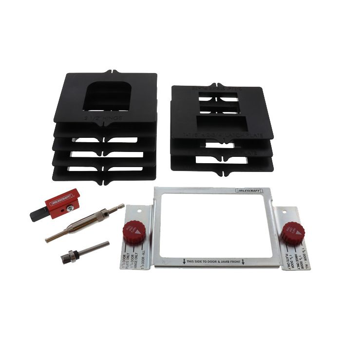 Milescraft HingeMate350 16pc Mortising Door Kit