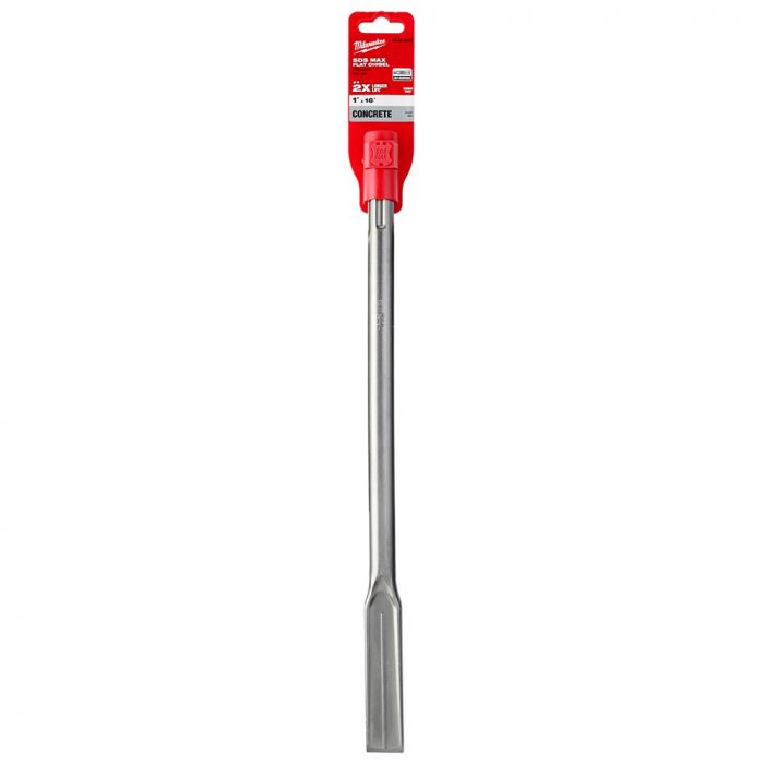 Milwaukee 1 in. x 16 in. SDS MAX Flat Chisel