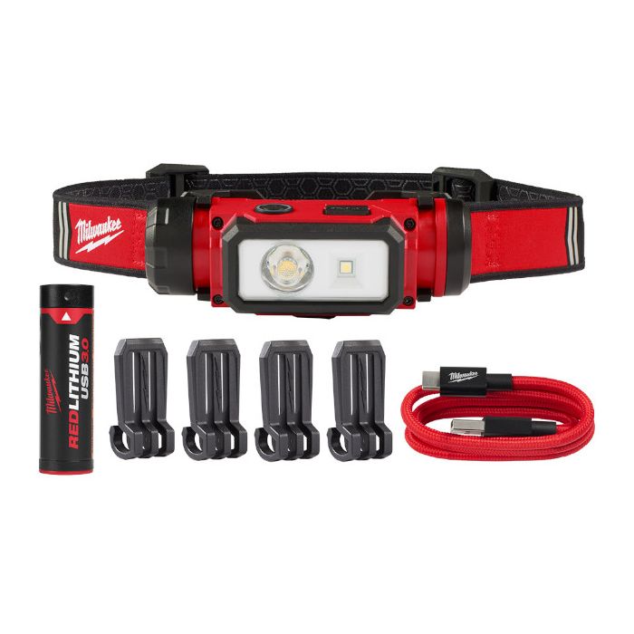 Milwaukee REDLITHIUM USB Hard Hat Headlamp